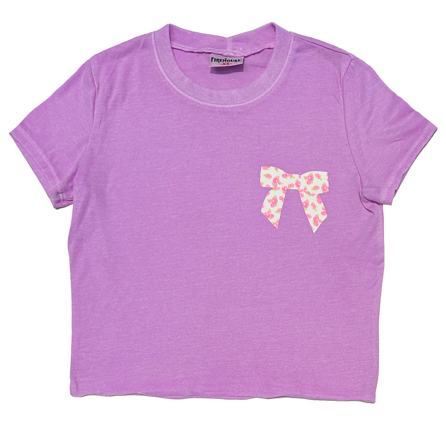 Floral Bow Tee – dear hannah prep