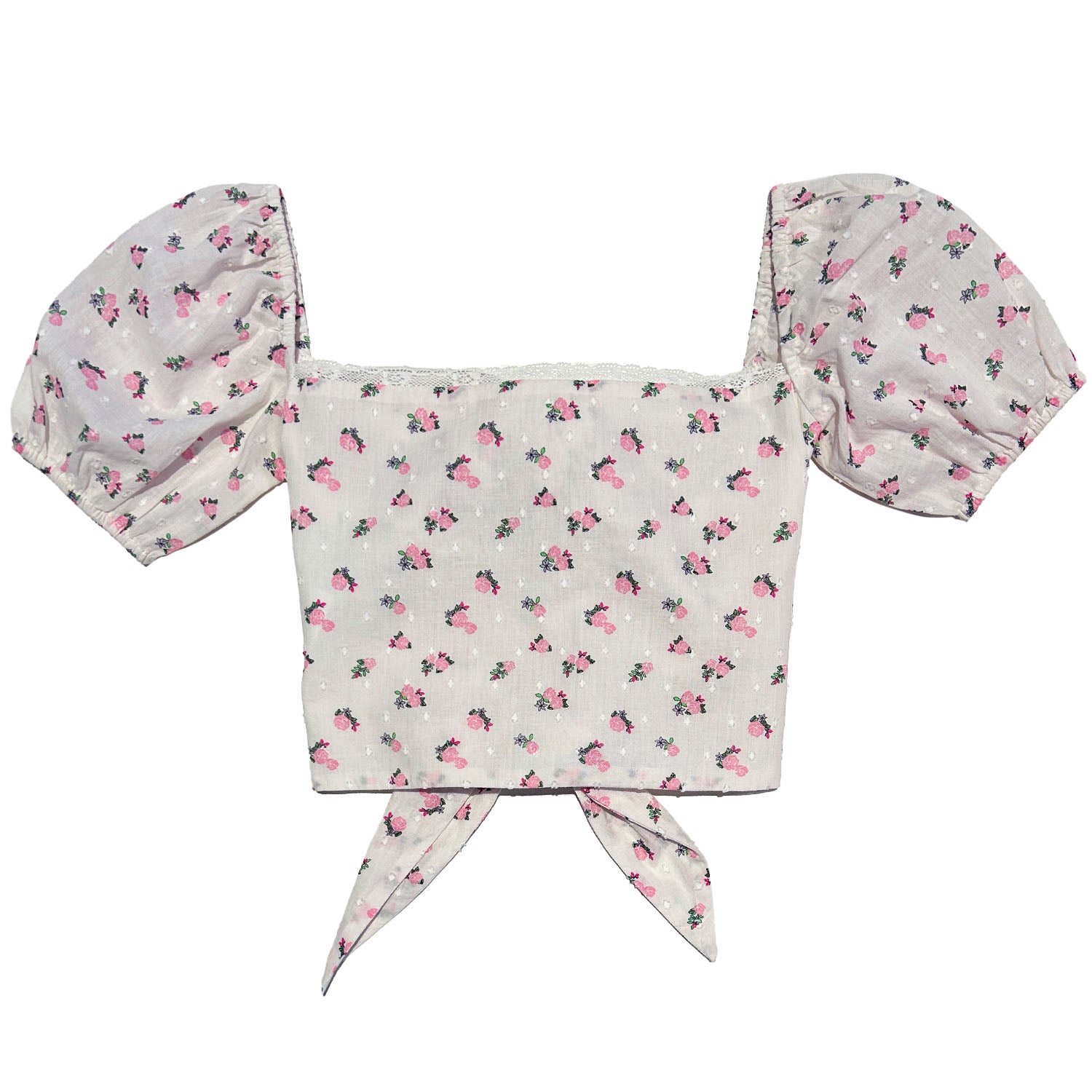 Pink Floral Noa Top – dear hannah prep