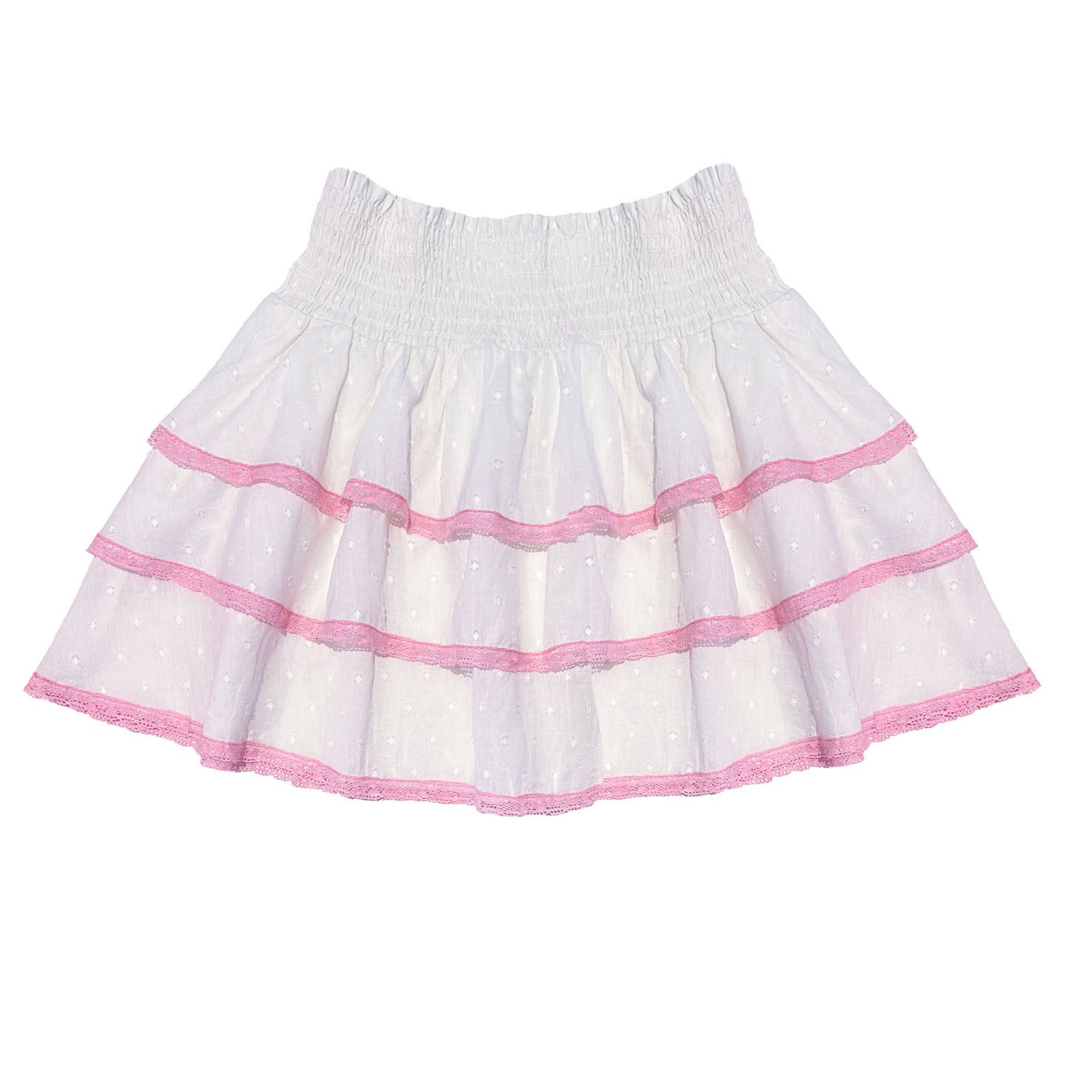 White Gemma Lace Skirt – dear hannah prep